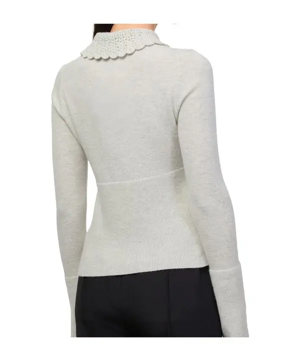 Chloé Cardigan With Logo On Chest