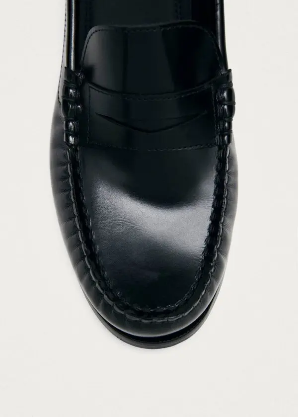 ALOHAS Rivet Leather Loafers