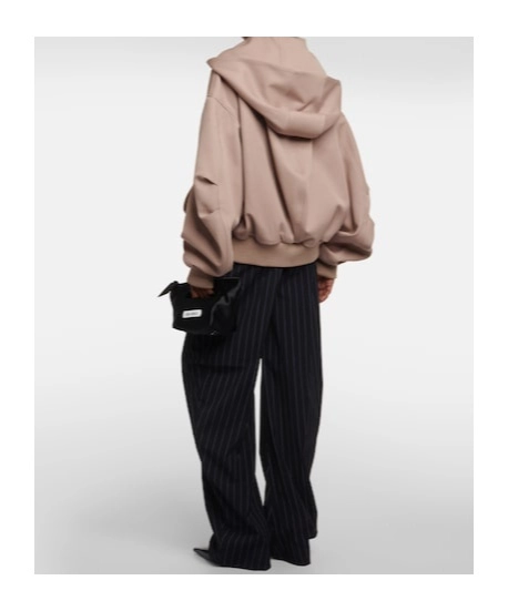 Attico Bomber Wool Gabardine Jacket