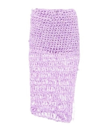 SUSAN FANG Crochet Midi Skirt - Purple