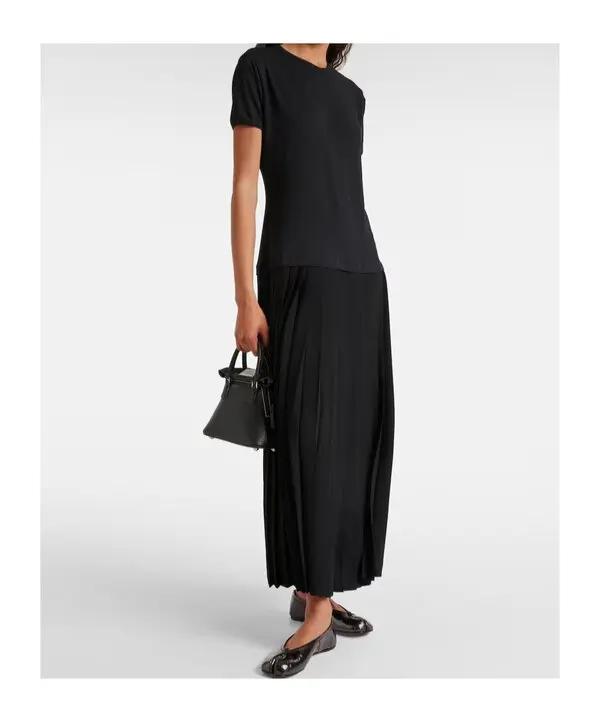 MAISON MARGIELA Pleated Midi Dress