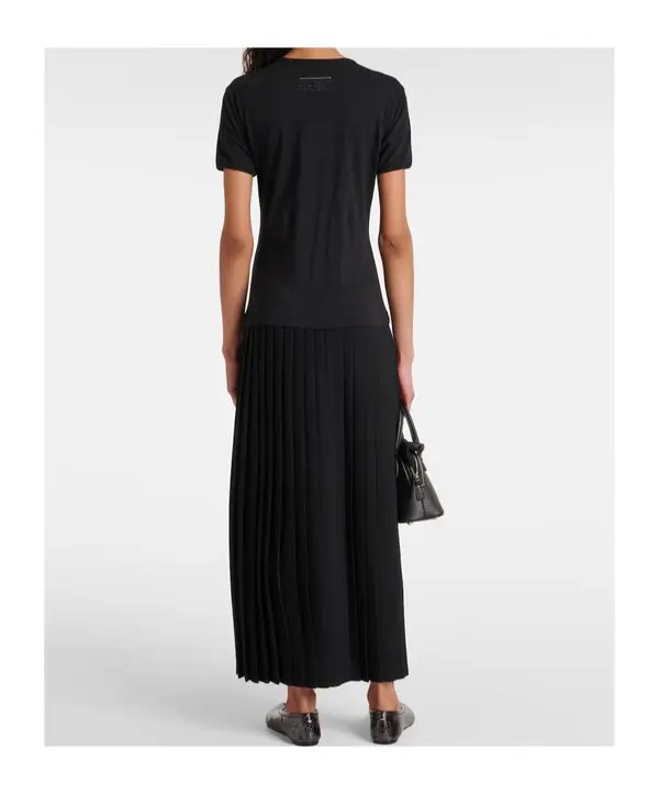 MAISON MARGIELA Pleated Midi Dress