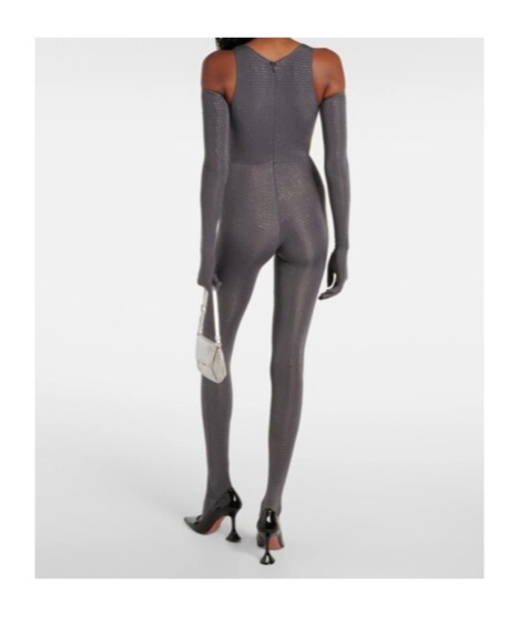 Alex Perry Crystal-embellished Jersey Catsuit
