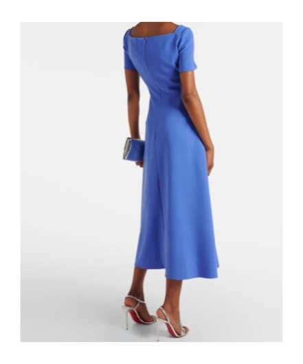 Carolina Herrera Off-the-shoulder Midi Dress