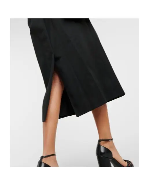 Altuzarra Anouk V-neck Cotton-blend Midi Dress