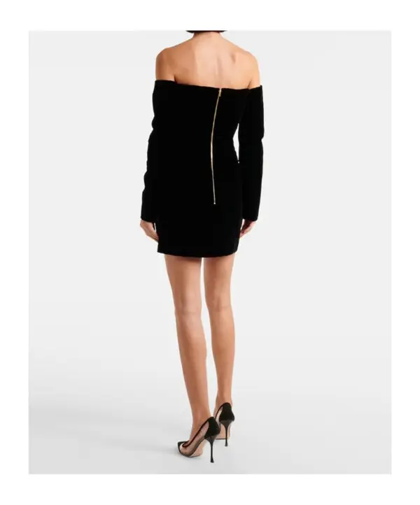 Nina Ricci Off-shoulder Corset Dress