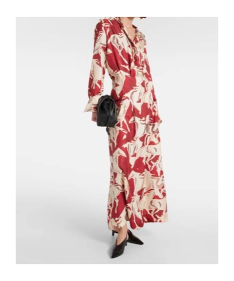Altuzarra Felicia Printed Silk Maxi Dress