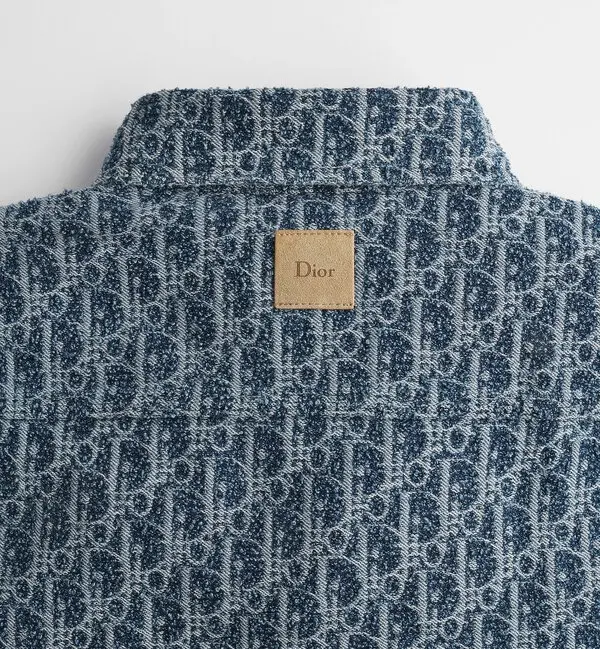 Dior Oblique Pattern Short-sleeve Shirt