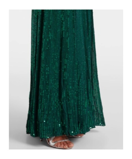 Jenny Packham Paloma Embellished Sequined Gown