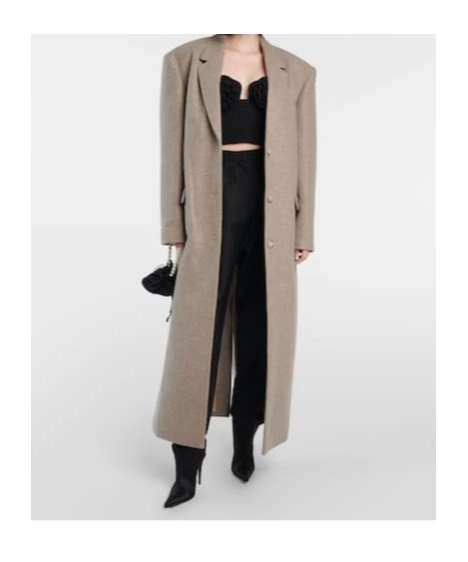 Magda Butrym Wool Cashmere And Silk Coat