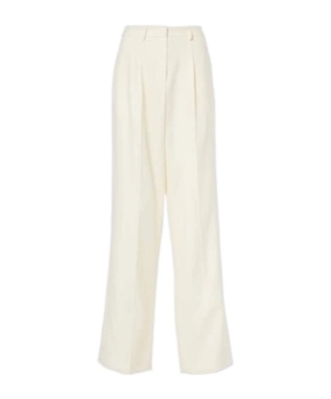 Magda Butrym Wool And Silk Wide-leg Pants