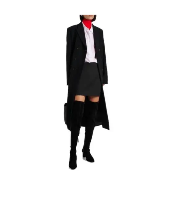 AQUAZZURA Solid Suede Knee-high Boots