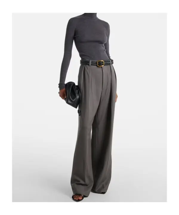Wardrobe.NYC High-waisted Wide-leg Tailored Trousers