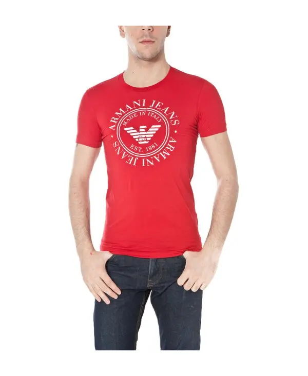 Emporio Armani Print T-shirt - Red