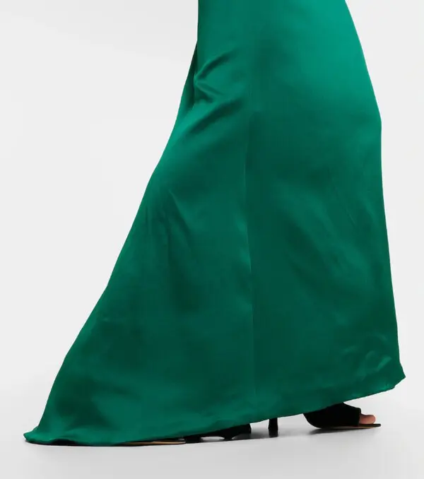 VIVIENNE WESTWOOD Astral Draped Satin Gown