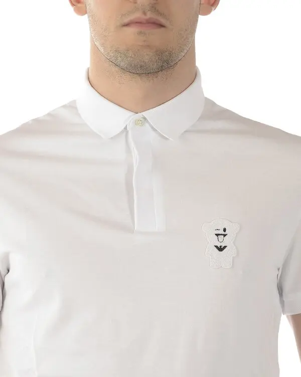 Emporio Armani Logo Slim Polo Shirt