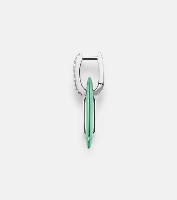 EERA Chiara 18kt White Gold And Diamond Single Earring