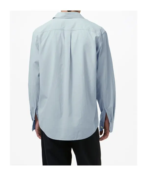 Our Legacy Long-sleeved Curved Hem Shirt