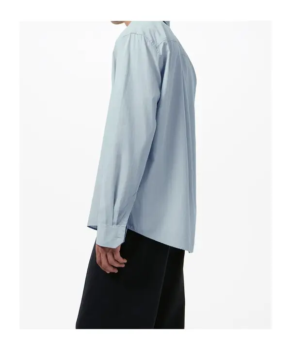 Our Legacy Long-sleeved Curved Hem Shirt