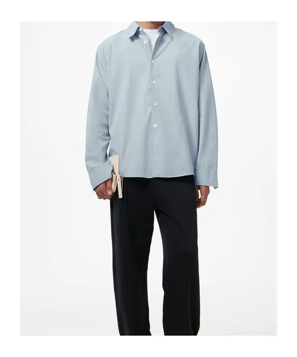 Our Legacy Long-sleeved Curved Hem Shirt