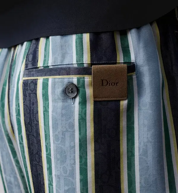 Dior Dioriviera Oblique Sun Stripes Shorts
