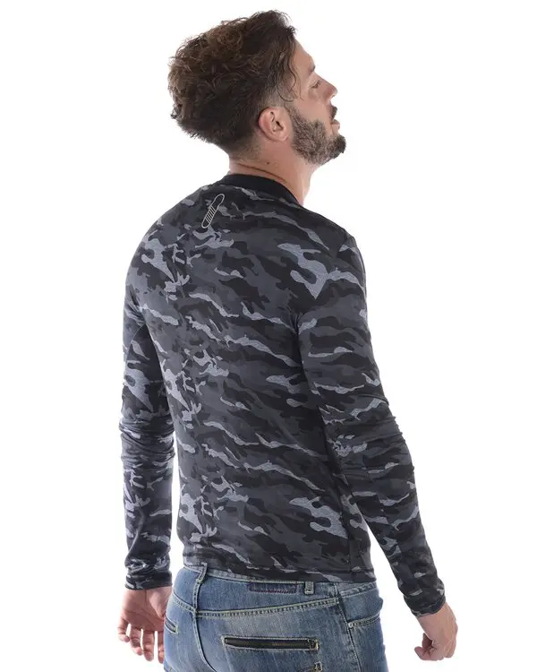 EA7 Long Sleeve Camouflage T-shirt