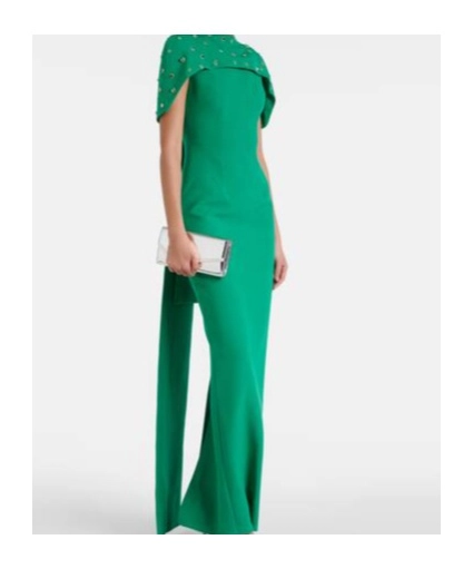 SAFIYAA LONDON Adorned Shawl Dress