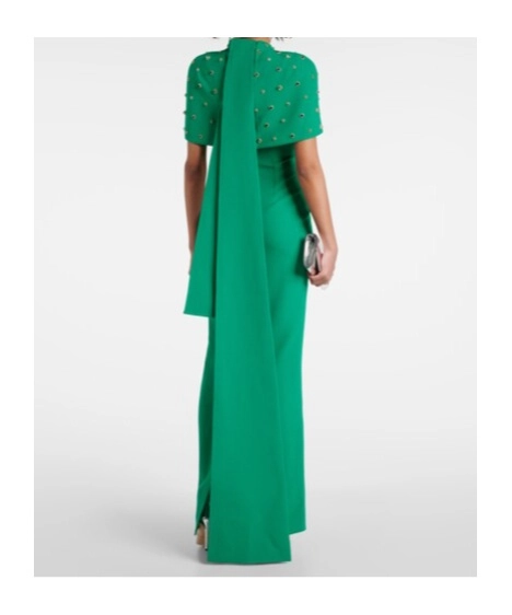 SAFIYAA LONDON Adorned Shawl Dress
