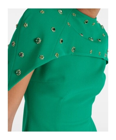 SAFIYAA LONDON Adorned Shawl Dress