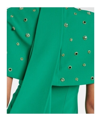 SAFIYAA LONDON Adorned Shawl Dress
