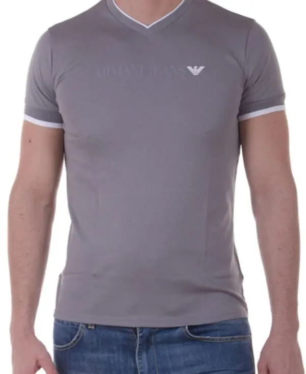 Emporio Armani Logo T-shirt - Gray