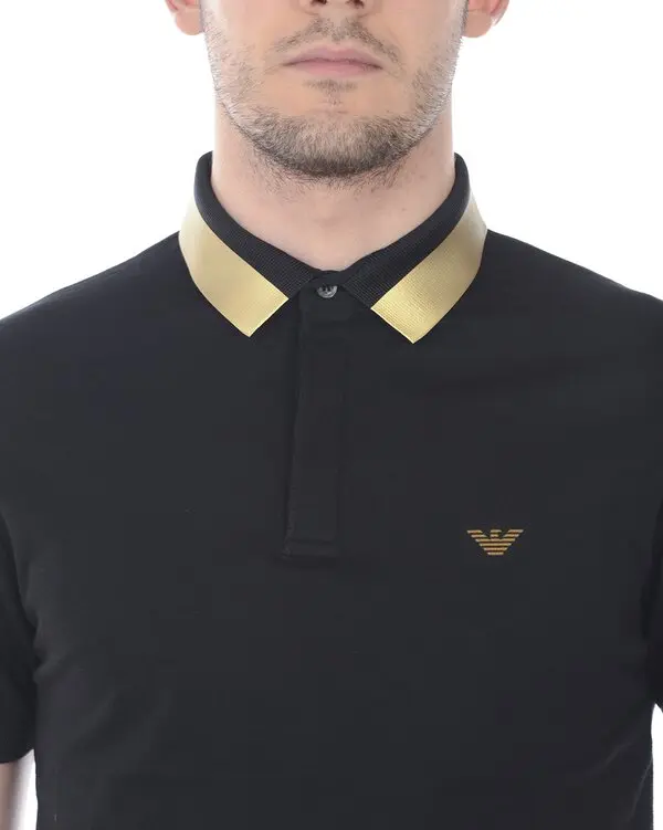 Emporio Armani Logo Slim Polo Shirt