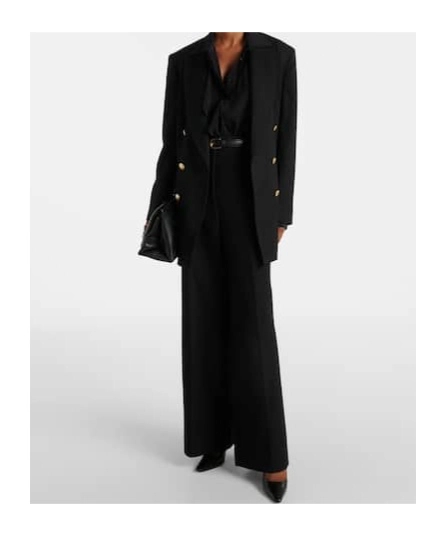 Victoria Beckham Ruffled Silk Blouse