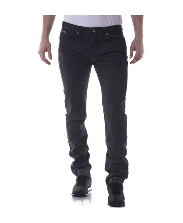 Emporio Armani Logo Jeans - Black