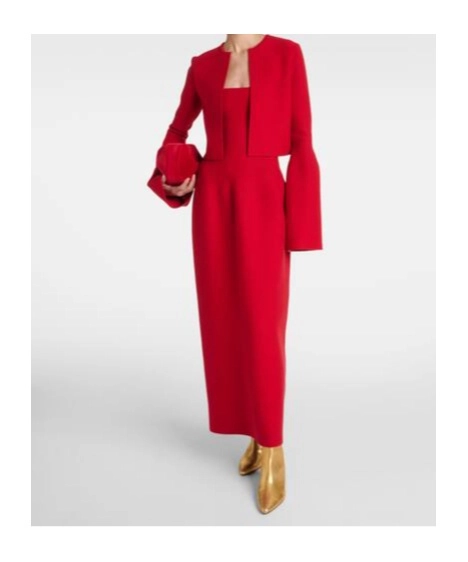Gabriela Hearst Katlin Cropped Wool Jacket
