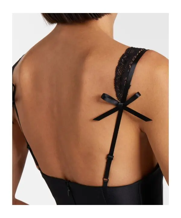 SHUSHU/TONG Lace-trimmed Minidress
