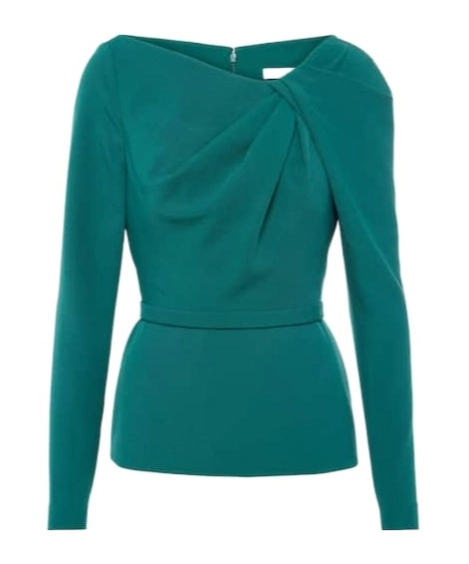 SAFIYAA LONDON Pleated Detail Top