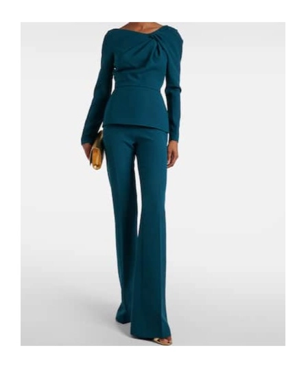 SAFIYAA LONDON Pleated Detail Top