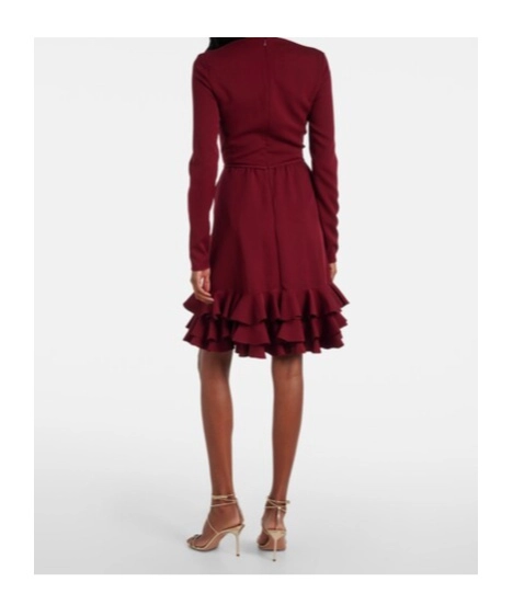 Giambattista Valli Ruffled Crêpe Mini Dress