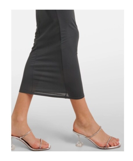 Alex Perry Ruched Crêpe Jersey Midi Dress