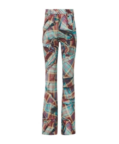 VIVIENNE WESTWOOD Plaid Flared Pants