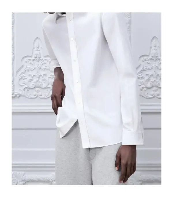 Dior Shirt With Moulures Embroideries