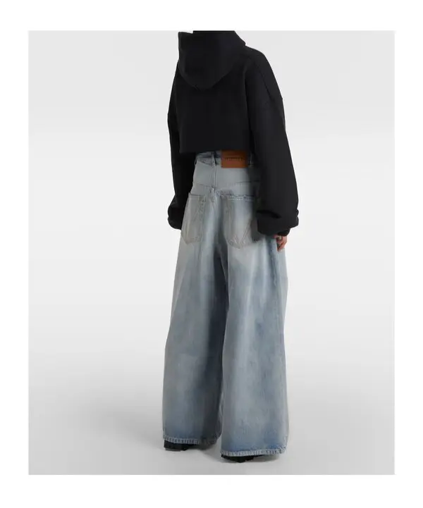 Vetements Oversized Wide-leg Jeans