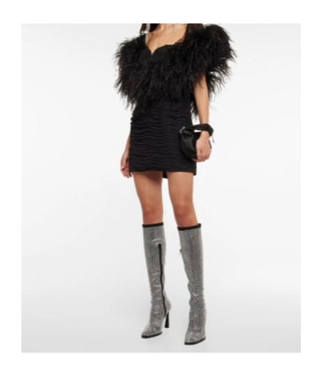 Magda Butrym Embellished Knee High Boots