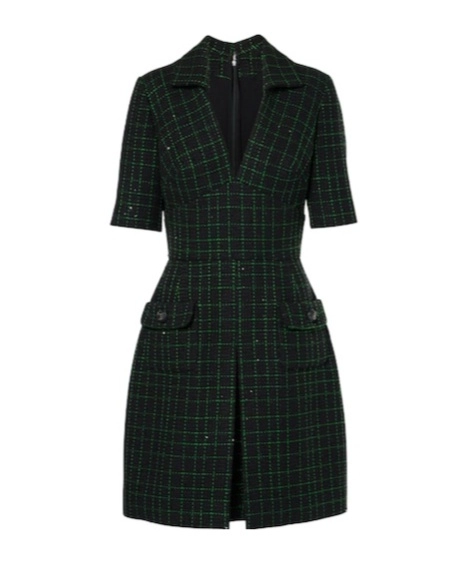 Elie Saab Tweed Minidress