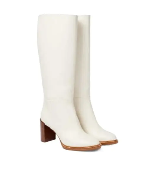 Gabriela Hearst Bocca Leather Knee-high Boots