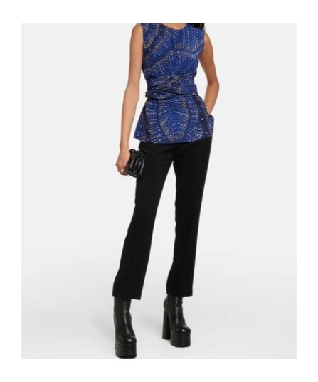 Altuzarra Pleated Silk Top
