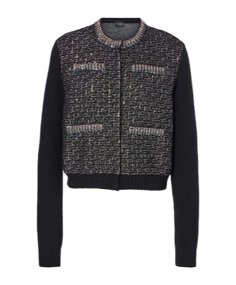 Giambattista Valli Sequined Knit Cardigan