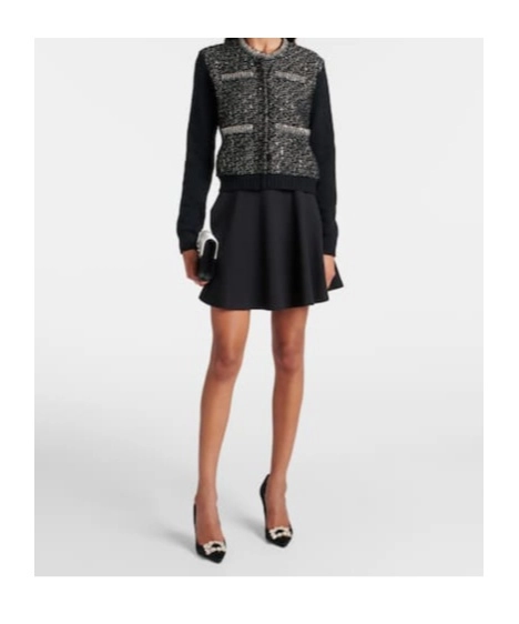 Giambattista Valli Sequined Knit Cardigan