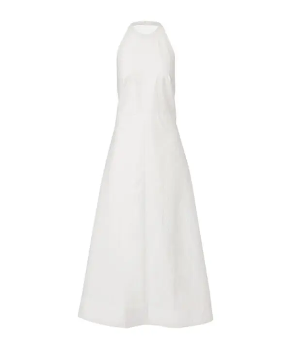 RÓHE Cotton-blend Poplin Midi Dress